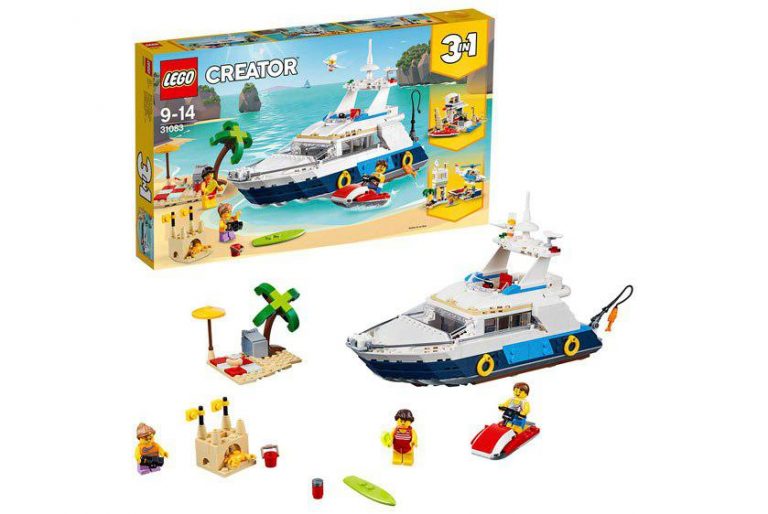 (31083) Lego creator aventuras en yate barato 29€ -47% Descuento